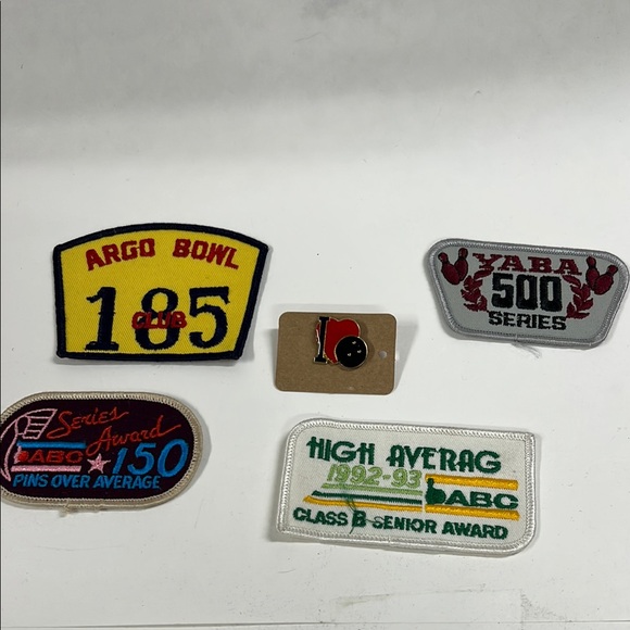 vintage bowling | Other | Vintage Deadstock Bowling Patches Iron On ...